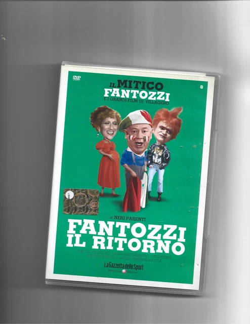 FANTOZZI - FILM DVD: "FANTOZZI IL RITORNO" con P. VILLAGGIO, COME NUOVO ...