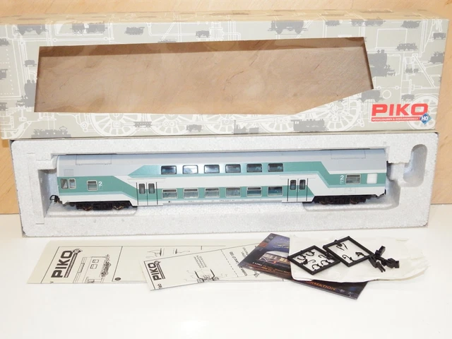 H0 PIKO 53103 Doppelstock Steuerwagen DB Neuwertig OVP 6216 EUR 49,99 ...
