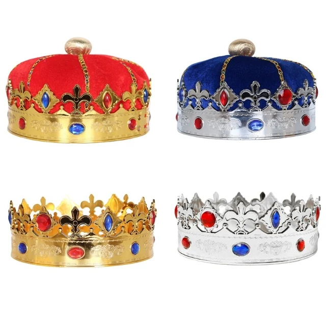 ROYAL KING CROWNS Hat For Adult And Kid Halloween Nativity Masquerades ...
