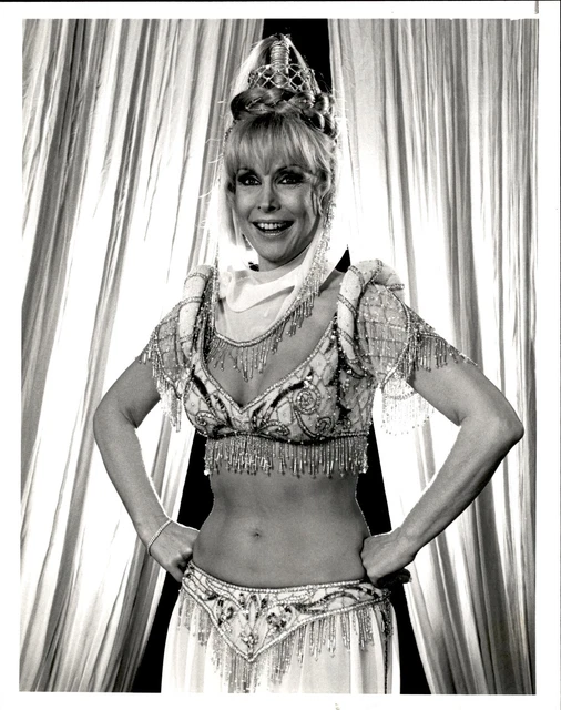 Br4 1985 Rare Tv Original Photo Barbara Eden I Dream Of Jeannie Sexy