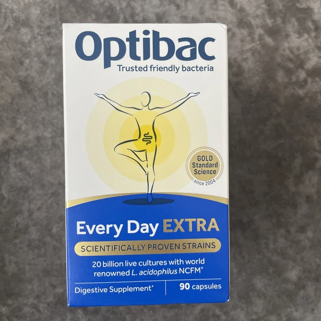 OPTIBAC PROBIOTICS FOR Every Day Extra Strength 90 Capsules —EXP 31/jan ...