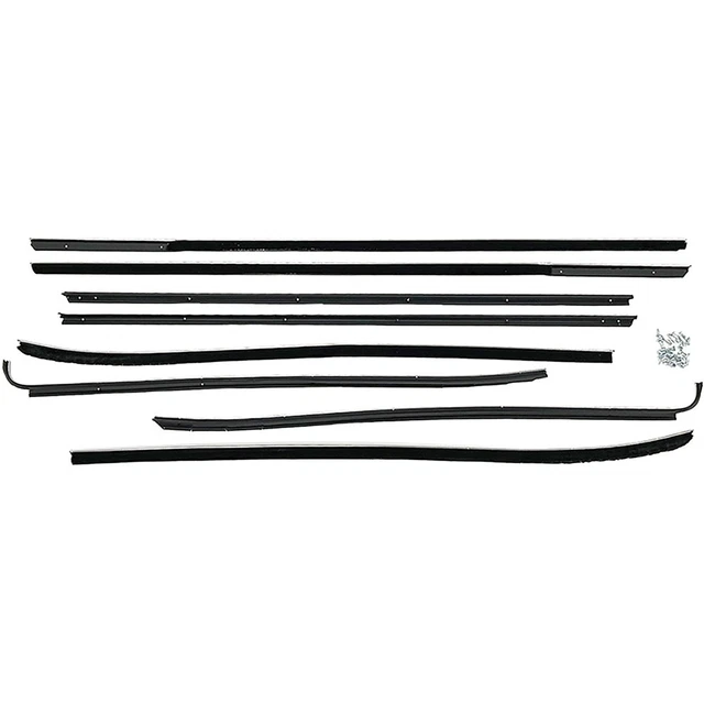 1966 IMPALA IMPALA SS; Window Felt/Belt Line Weatherstrip Set ...