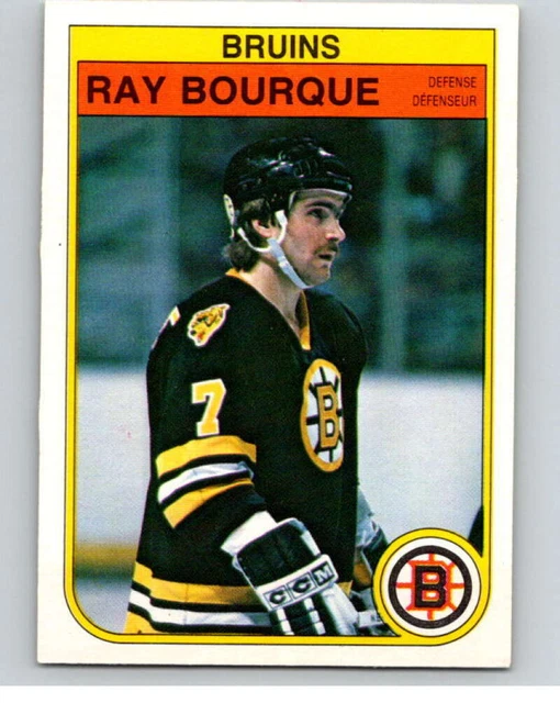 1982-83 O-PEE-CHEE #7 Ray Bourque Boston Bruins V57115 EUR 8,11 ...