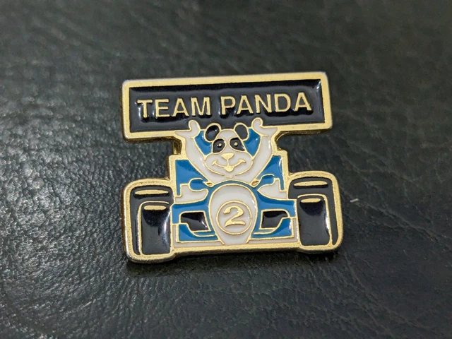 B PINS PIN'S lapel enamel pin Team Panda F1 Indycar Formule 1 racing ...
