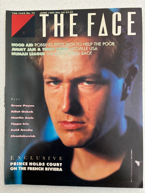 THE FACE MAGAZINE No. 74 - Bruce Payne,Human League, Jimmy Jam, Ozbek ...