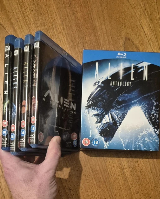ALIEN ANTHOLOGY (4-MOVIE Box Set) (Blu-ray, 2012) £9.79 - PicClick UK