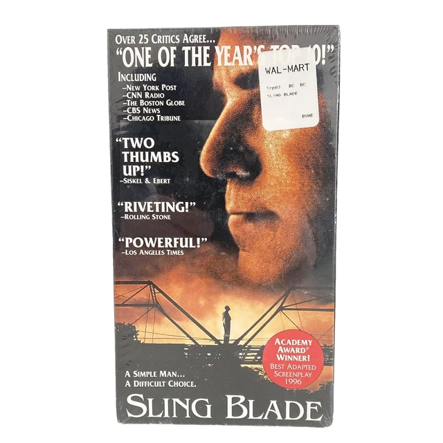 SLING BLADE (VHS, 1997) BILLY BOB THORNTON ACADEMY AWARD WINNER £3.68 ...