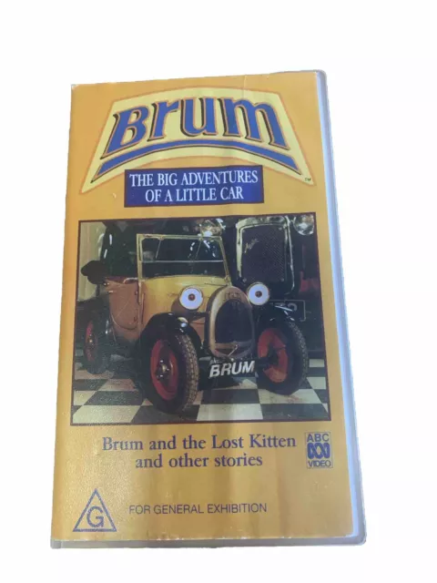 BRUM - BRUM AND THE LOST KITTEN and OTHER STORIES - VHS $79.95 ...