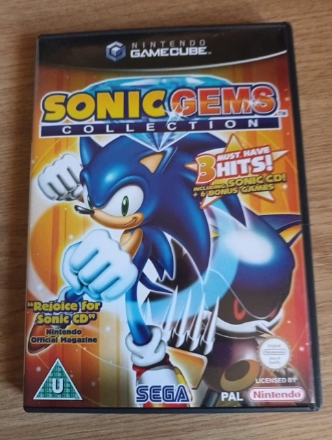 NINTENDO GAMECUBE PAL Sonic Gems Collection, Disc, Manual, Case. £26.68 ...