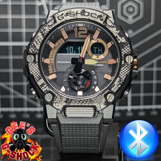 CASIO G-SHOCK GST-B300 Marlboro ROCK PYTHON Solar Bluetooth Steel GST ...