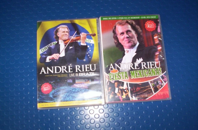 ANDRE RIEU - Fiesta Mexicana! & Live in Brazil DVDs £4.00 - PicClick UK