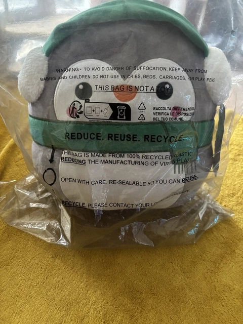 MUMBLES SQUIDGY PENGUIN Grey Plush Soft Toy with Tag 10 Inch £19.99 ...