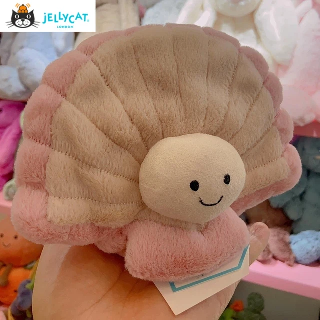 JELLYCAT ULTRA-SOFT CLAM Clemmie: 16cm Ocean Series Marine Gift w/ Dust ...