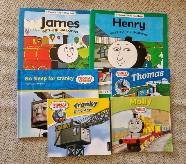 THOMAS THE TANK Engine Book Bundle x6 Learning-to-Read Easy-to-Read £3. ...
