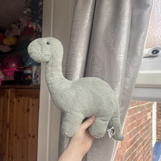 JELLYCAT MEDIUM FOSSILLY Brontosaurus Dinosaur Retired NWOT £37.10 ...