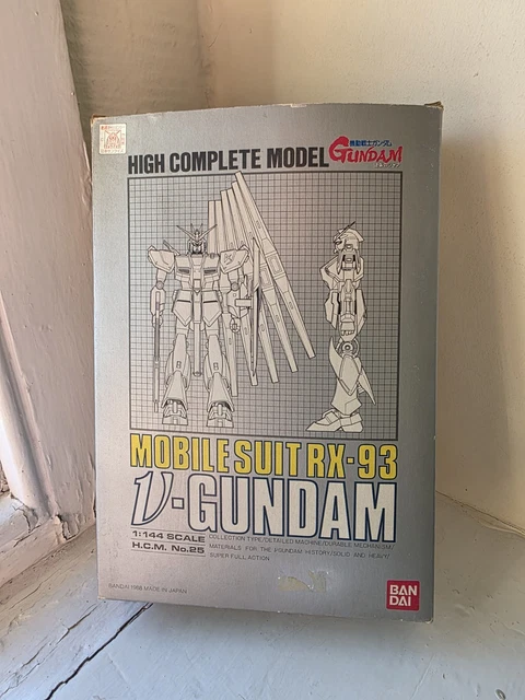 BANDAI RX-93 V Gundam - HCM #25 High Complete Model 1988 £65.00 ...