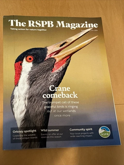 THE RSPB MAGAZINE Summer/ Autumn 2024 New $6.52 - PicClick