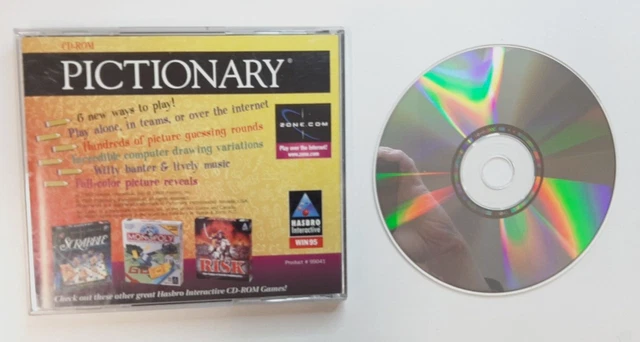 HASBRO PICTIONARY PC CD-ROM 1997 $6.00 - PicClick CA