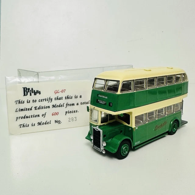 BRITBUS 1:76 SCALE GL-07 Guy Arab IV PRV Bodied Provincial Diecast Bus ...