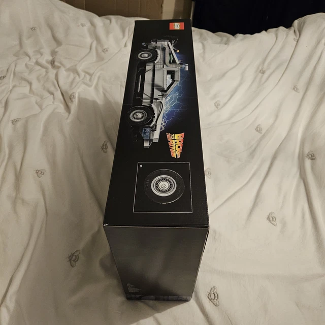 LEGO ICONS: BACK to the Future Time Machine 10300 Brand New Unopened £ ...