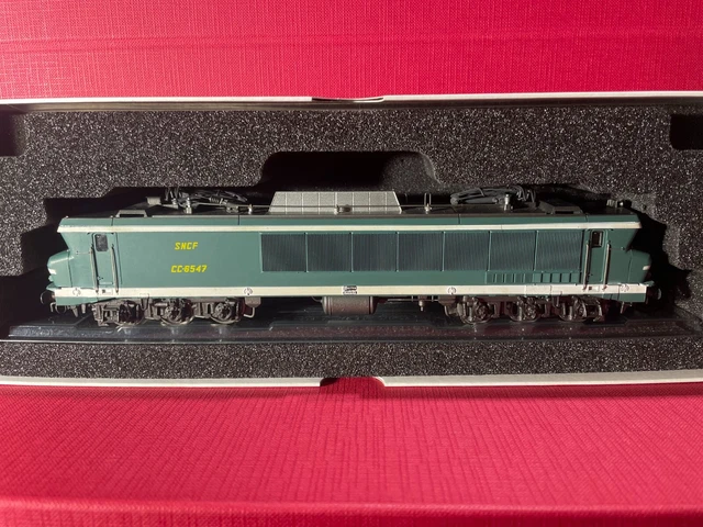 LOCOMOTIVE GÉRARD TAB HO SNCF CC 6547 Maurienne 2 rails, Ép IV ...