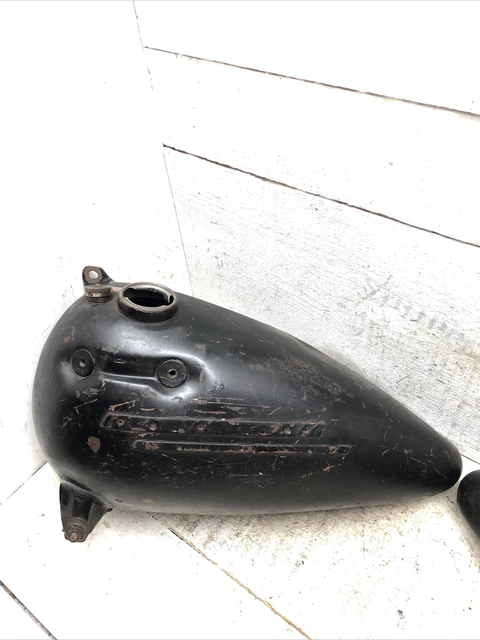 HARLEY DAVIDSON PANHEAD Gas Tanks Tank EL FL 1951 1952 1953 Hand Shift ...