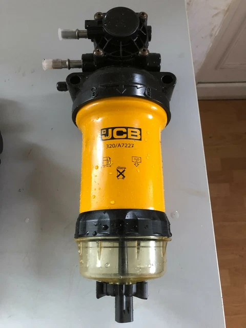 GENUINE JCB FUEL Pump, Filter & Housing P/N 320/A7225 Price Inc Vat £ ...