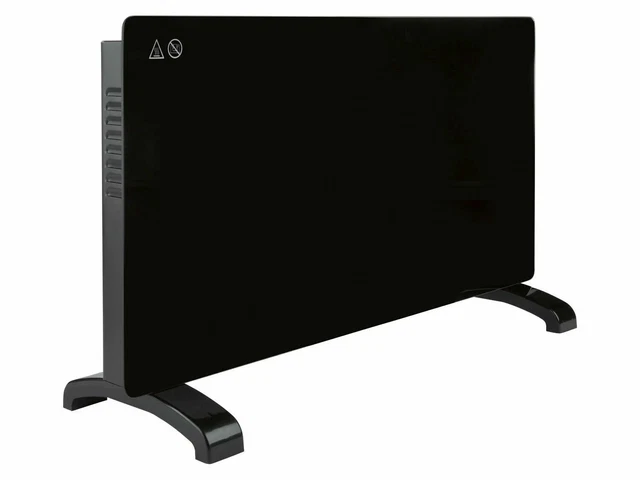 SILVERCREST GLASS PANEL heater SGH 2000 A1 heater 2 heating stages ...