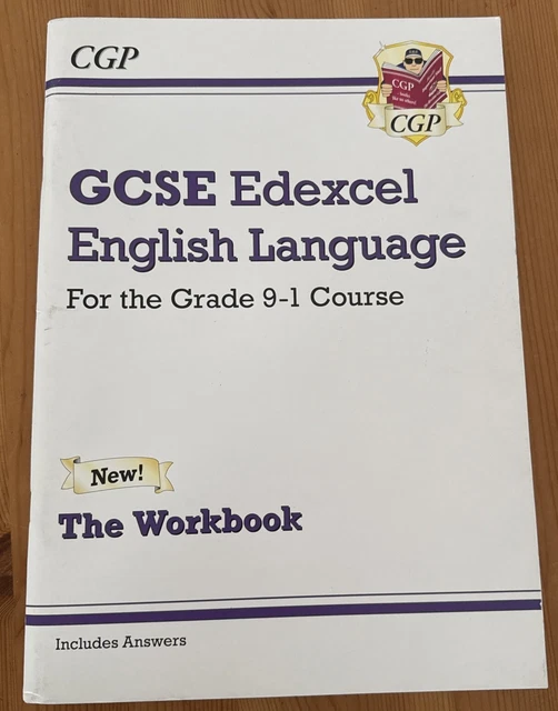 GCSE EDEXCEL ENGLISH Language The Work Book CGP £2.50 - PicClick UK