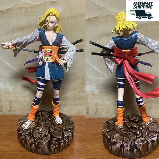 LK STUDIO DRAGON Ball Samurai Android 18 Resin Model In Stock Lazuli ...