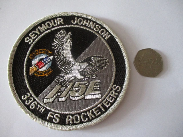 USAF F-15E 336TH FS Rocketeers Seymour Johnson patch EUR 17,15 ...