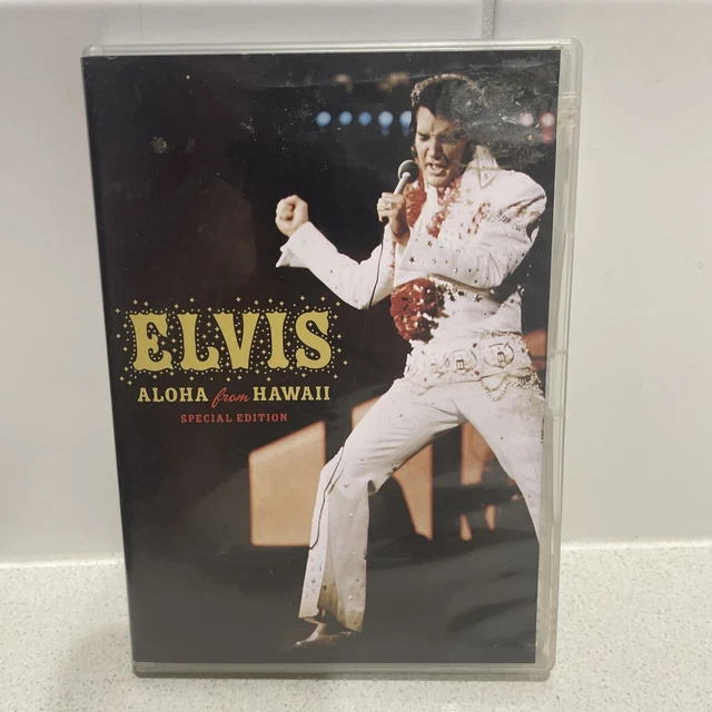 ELVIS - ALOHA From Hawaii (Special Edition, DVD, 1973) Music R4 Fast ...