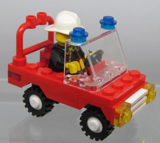 LEGO 6605 FIRE Chief's Car City Town system vintage with instruction £ ...