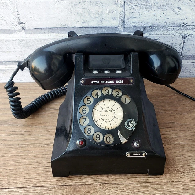 COLLECTIBLE ORIGINAL BAKELITE Antique ITI Classic Rotary Dial Vintage ...