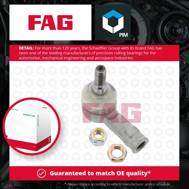 TIE / TRACK Rod End fits IVECO DAILY Mk5 11 to 14 ELETTRICO Joint FAG ...