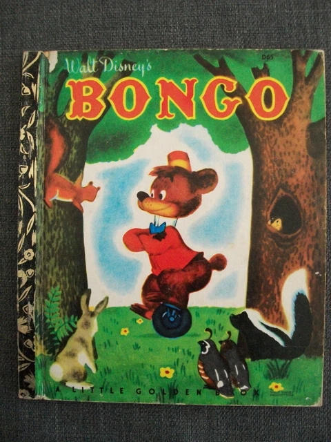 VINTAGE LITTLE GOLDEN BOOK Bongo (Golden Press, Sydney, 1974) EUR 12,40 ...