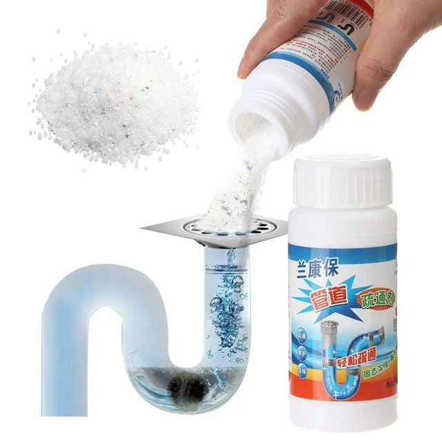 DREDGE DEODORANT DRAIN Unblocker Sewer Unblocker Dredge Powder Pipe ...
