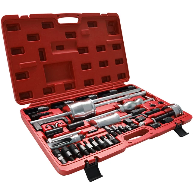 40PCS DIESEL INJECTOR Puller Remover MASTER Tool Kit BOSCH DENSO ...