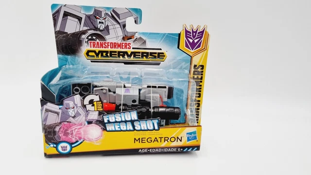TRANSFORMERS BUMBLEBEE CYBERVERSE Adventures Megatron Decepticon Mega ...
