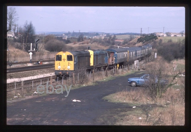 ORIGINAL 35MM SLIDE - Class 20's - 20085 & 20008 w/ ballast at ...