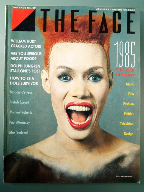 THE FACE MAGAZINE - Grace Jones cover (January 1986 - Issue 69) £35.00 ...