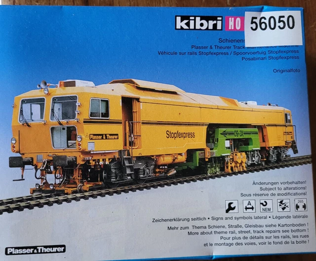 KIT HO KIBRI 56050 ( 16050) Plasser et Theurer Stopfexpress neuf EUR 80 ...
