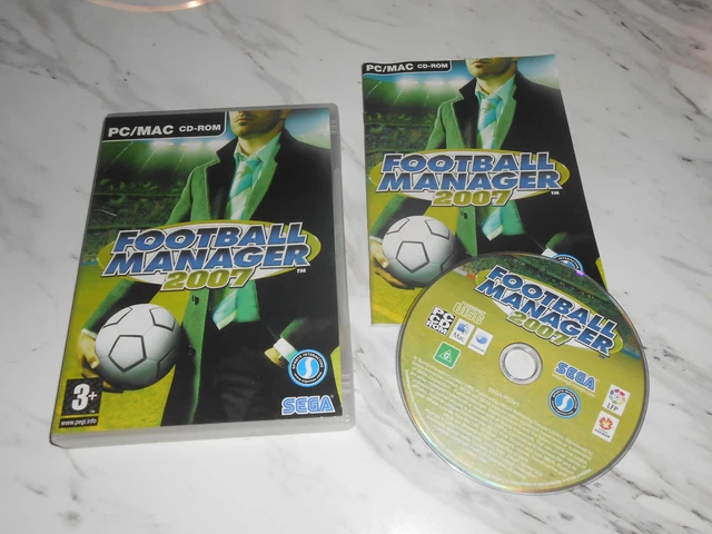 FOOTBALL MANAGER 2007 (PC Mac CD-ROM) Soccer manager 07 ** FAST FREE ...