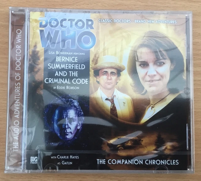 🌟THE CRIMINAL CODE🌟COMPANION Chronicles🌟Doctor Who🌟Audio Book🌟Dr Dw🌟Bbc ...