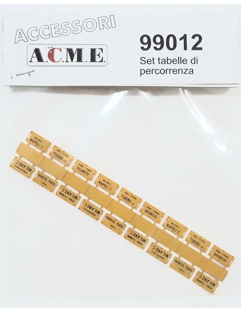 ACME 99012 - Tableau De Services à Distance FS,18 Pièces EUR 30,10 ...