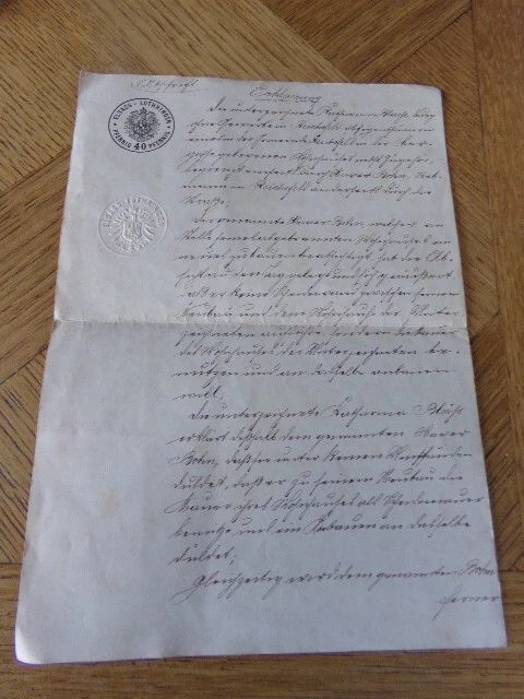 ANCIENNE LETTRE EN Allemand Alsace Lorraine Empire Allemand 1893 EUR 20 ...
