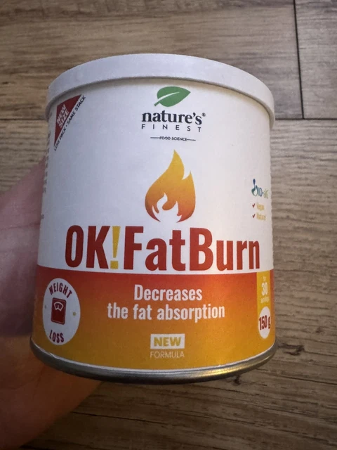 NATURE'S FINEST OK!FAT Burn, Fat Loss, Weight Burn Diet Slimming Burner ...