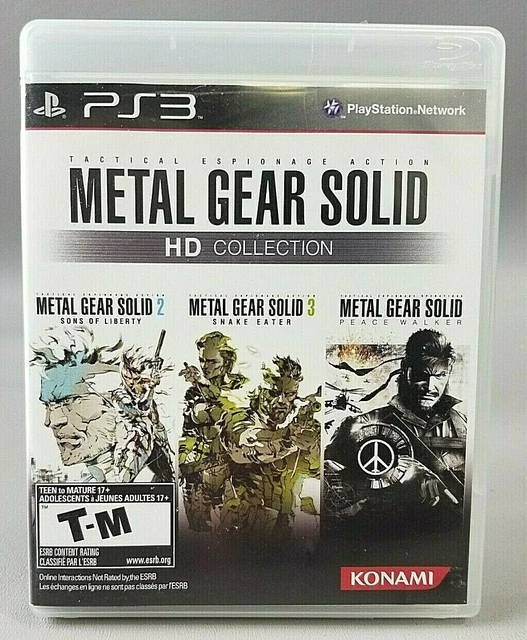 METAL GEAR SOLID HD Collection £18.46 - PicClick UK