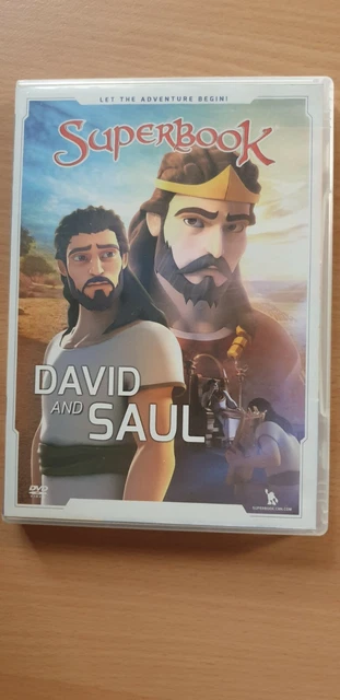 SUPERBOOK DAVID AND SAUL Bible Biblical Children's Animated DVD rare ...