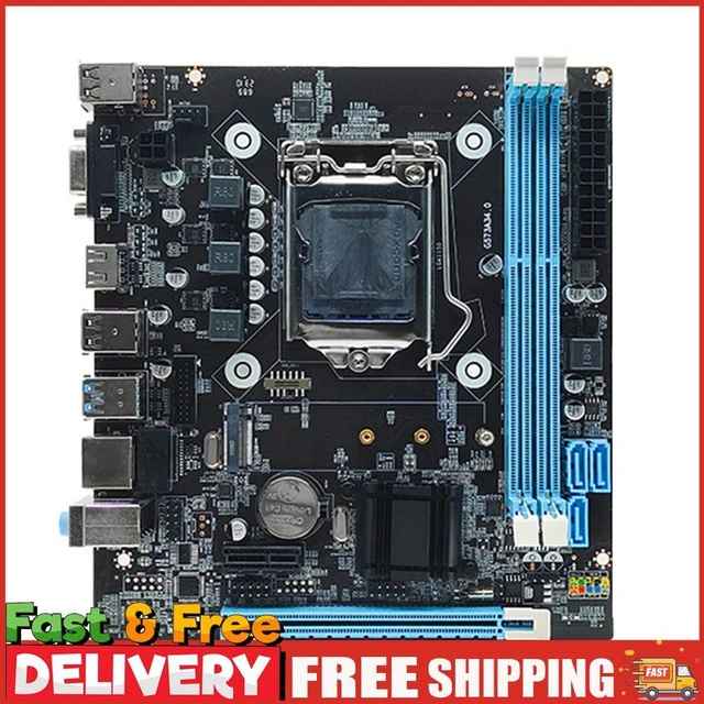 H81 COMPUTER MOTHERBOARD PCI Express X16 X1 M.2 Nvme/NGFF Slot Micro ...